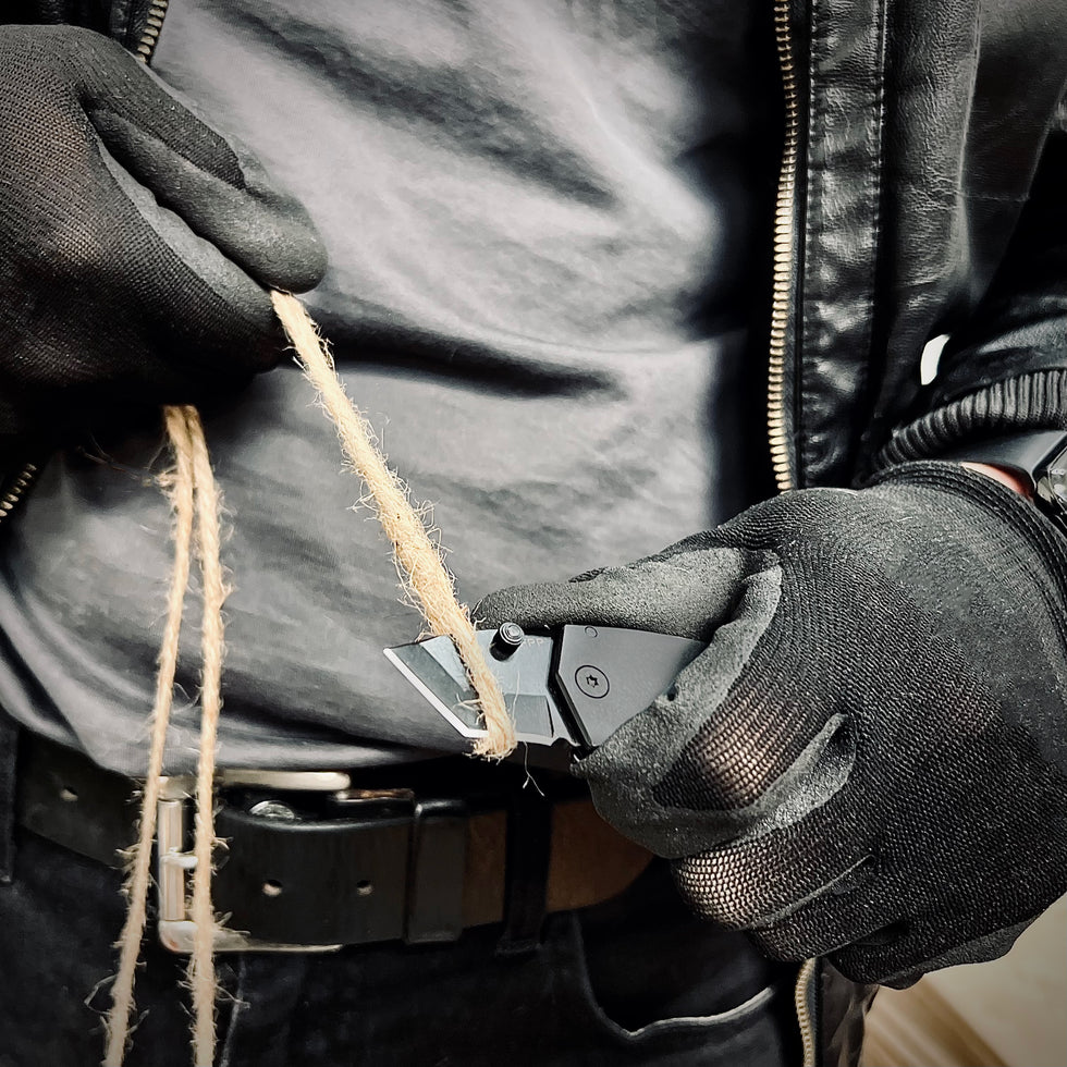 Black FAT PP Knife – Stabby Labs